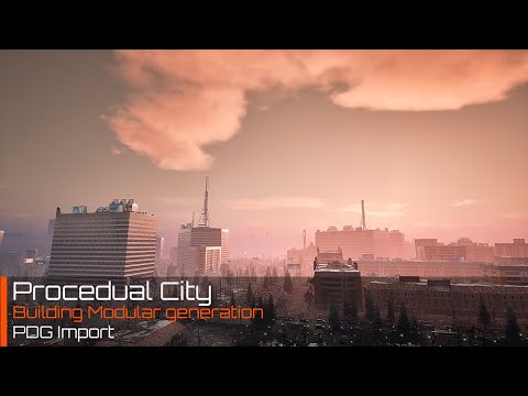 Houdini to Unreal Modular Building Generation Part 1 - YouTube