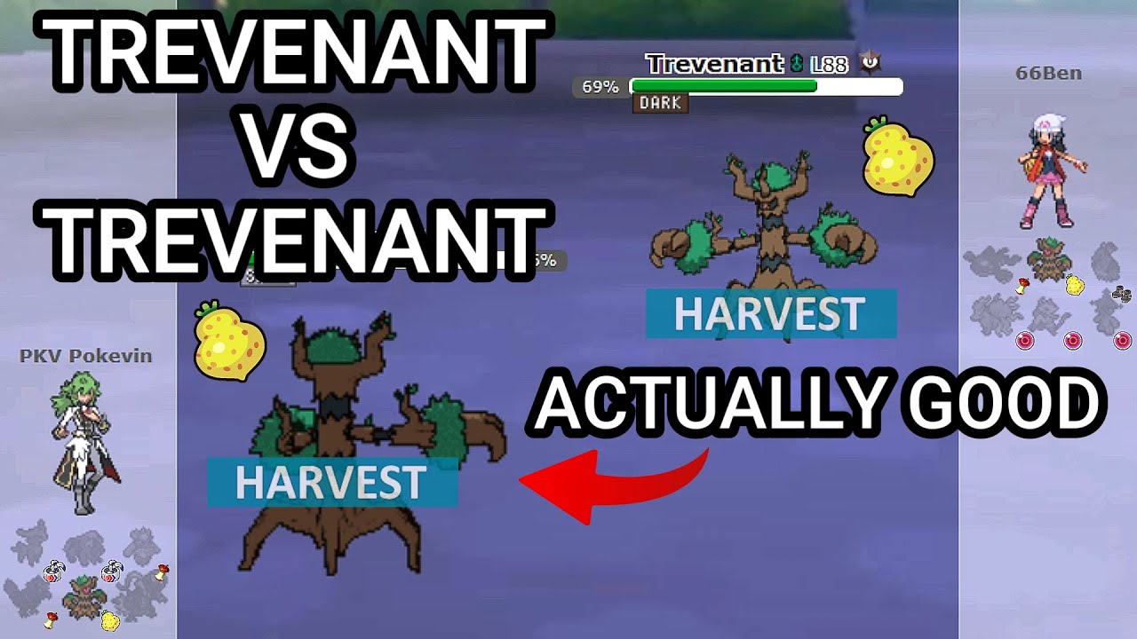 How Trevenant Won This Crazy Endgame! (Pokemon Showdown Random Battles ...