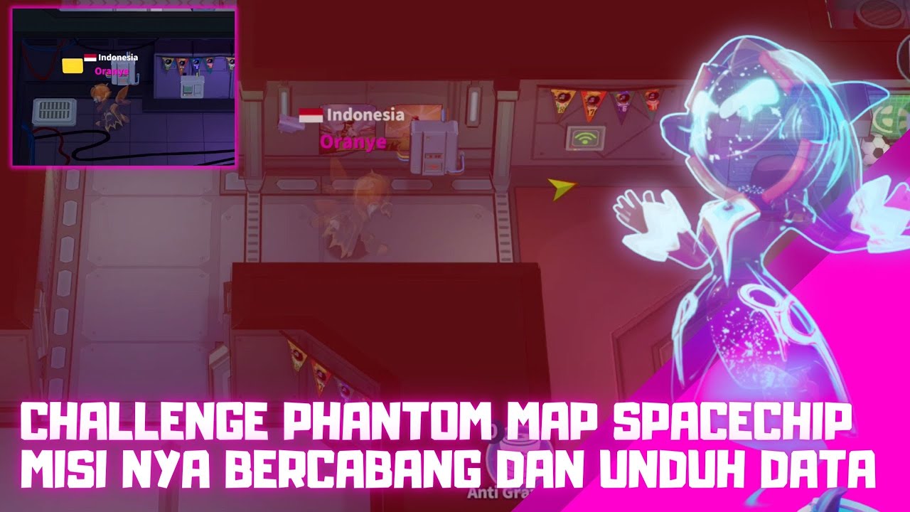 CHALLENGE PHANTOM MAP SPACECHIP‼ DIKASIH MISI BERCABANG SEMUA😩 - SUPER ...