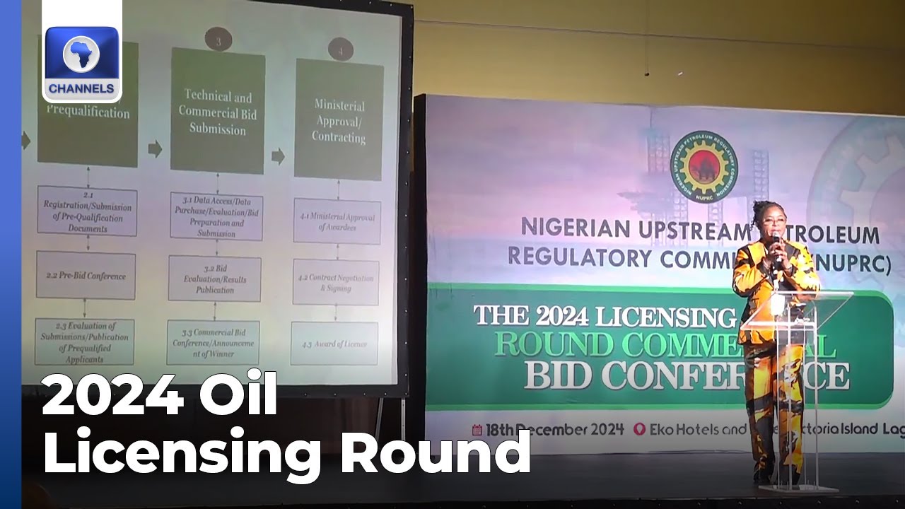 2024 Oil Licensing Round: 25 Entities Win Bid For Oil Blocs - YouTube