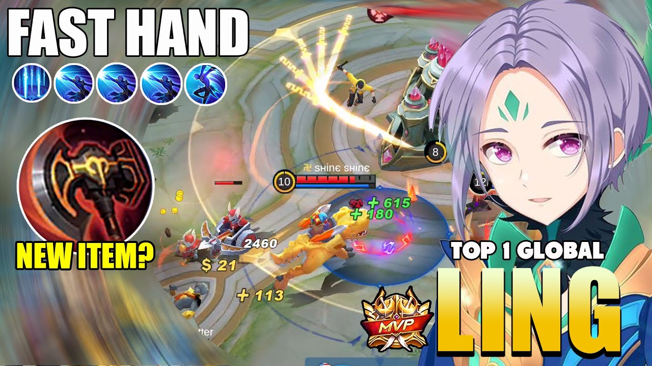 New Build ?? !! Ling best build 2021 ~ Ling Gameplay by Top Global Hoon ...