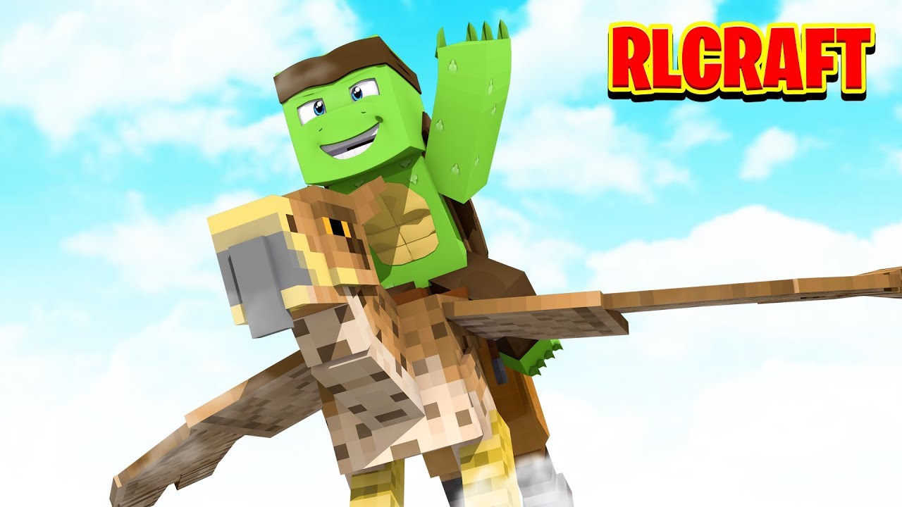 TAMING A HIPPOGRYPH! - Minecraft RlCRaft - YouTube