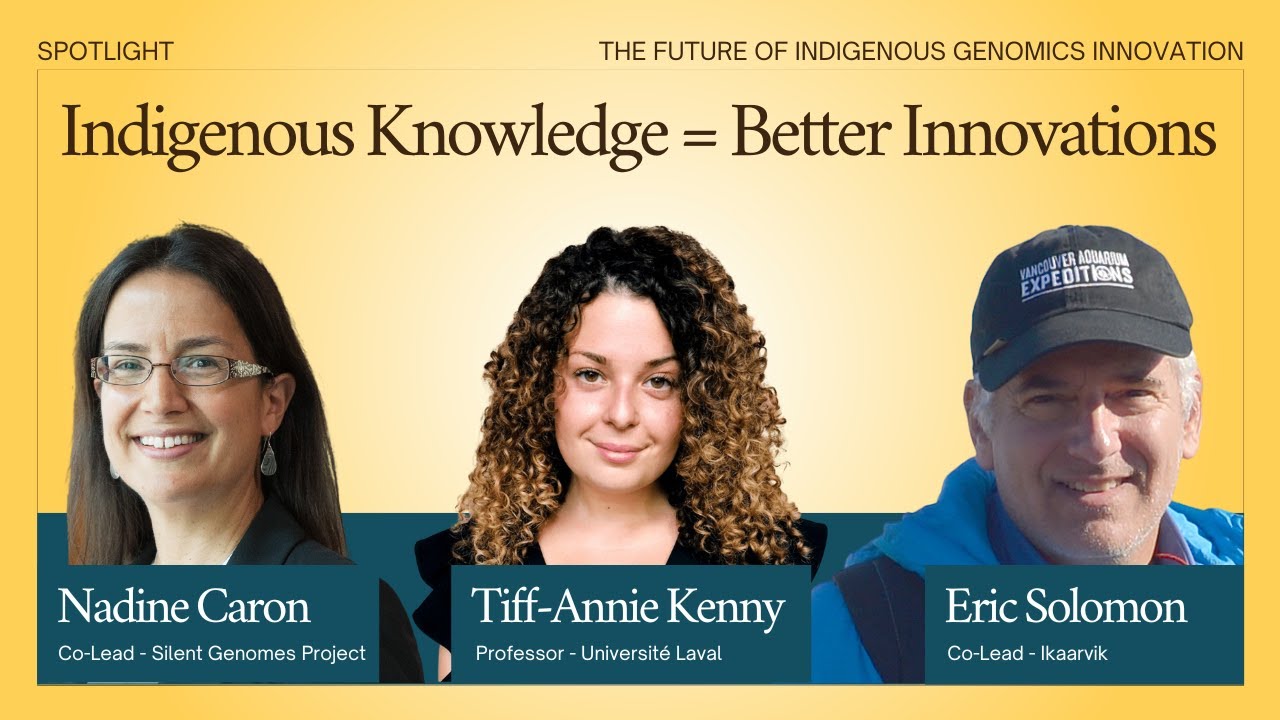 How Indigenous Genomics Innovation will Create a Better Future - YouTube