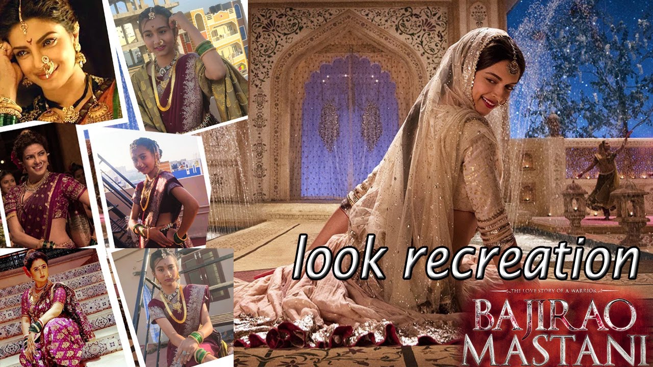 Bajirao Mastani | Bajirao mastani look recreation | AnushkaBindas - YouTube