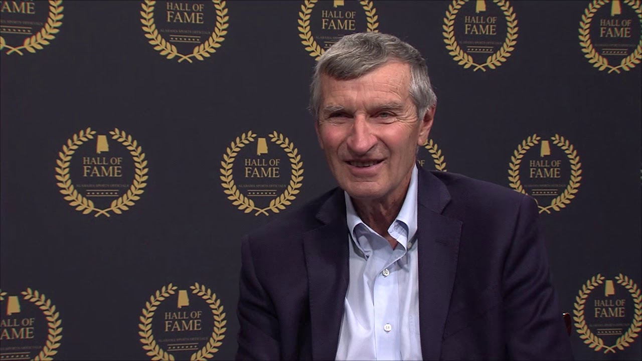 Joe Manjone 2019 Alabama Sports Officials Hall of Fame - YouTube