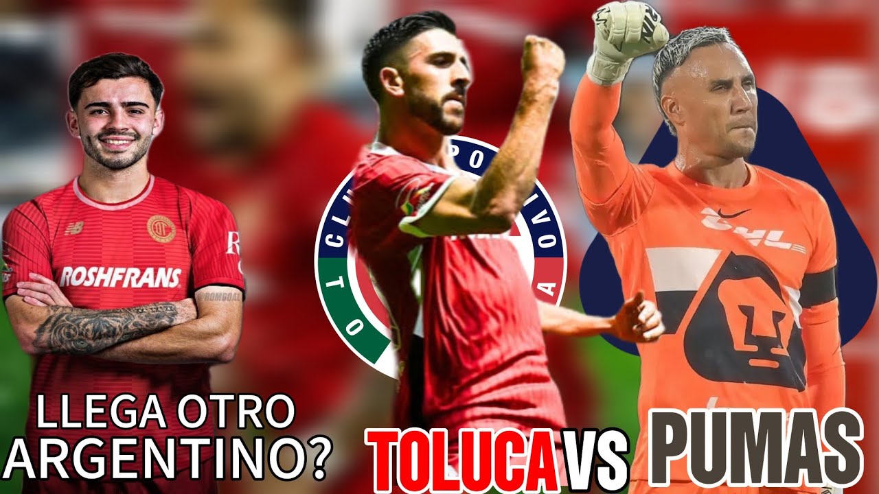 SANTIAGO SIMON | Toluca vs Pumas | KEYLOR NAVAS al Infierno - YouTube