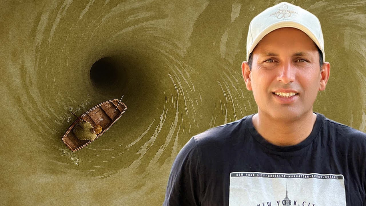 Relaxing whirlpool hole | Beautiful place | How to make Mud Whirlpool 😍 ...