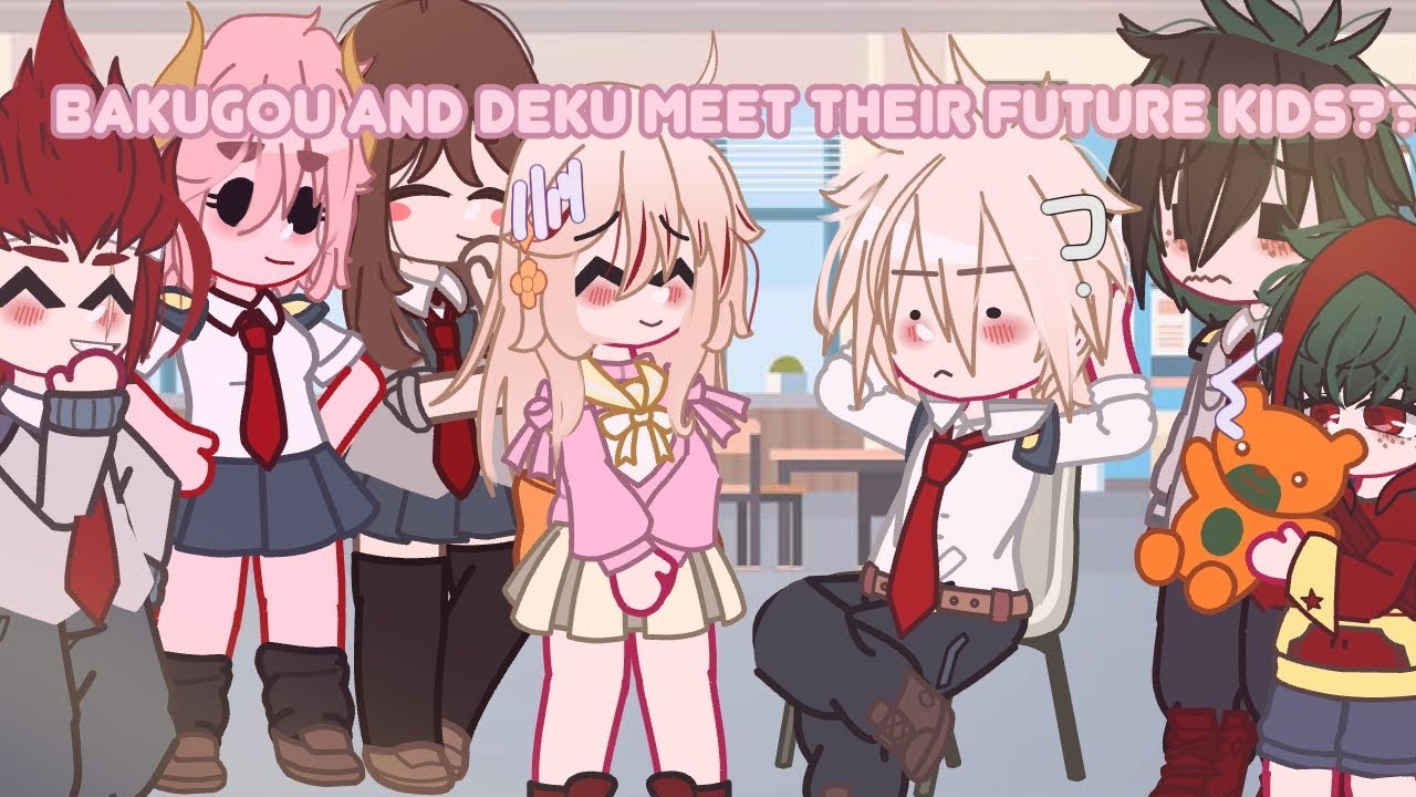 bakugou and deku meet their future kids?? //bkdk// //mha// - YouTube