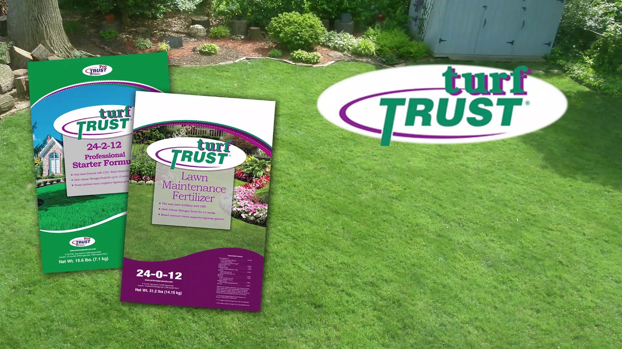 Turf Trust® Lawn Fertilizer...It Works - YouTube