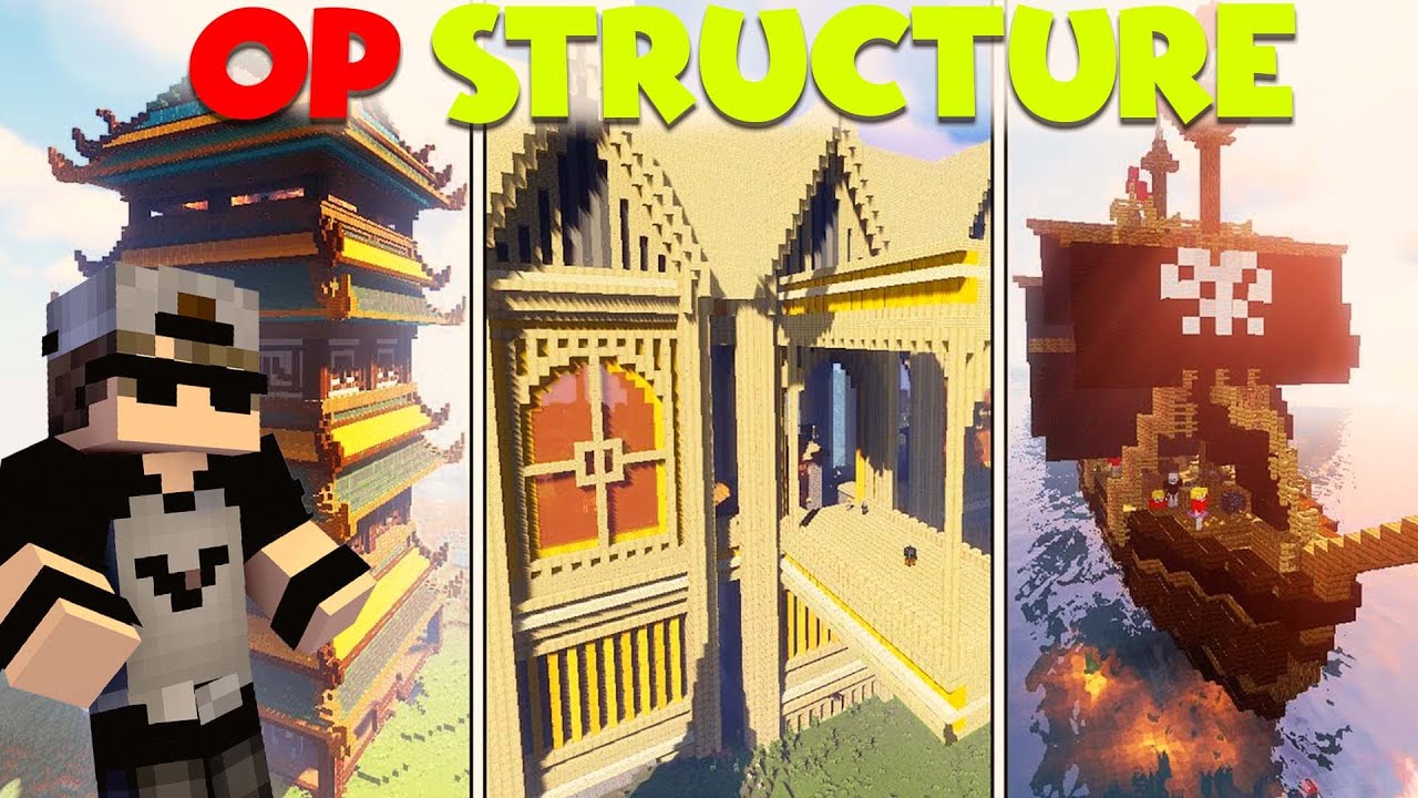 Minecraft But I Crafted OP Structure - YouTube
