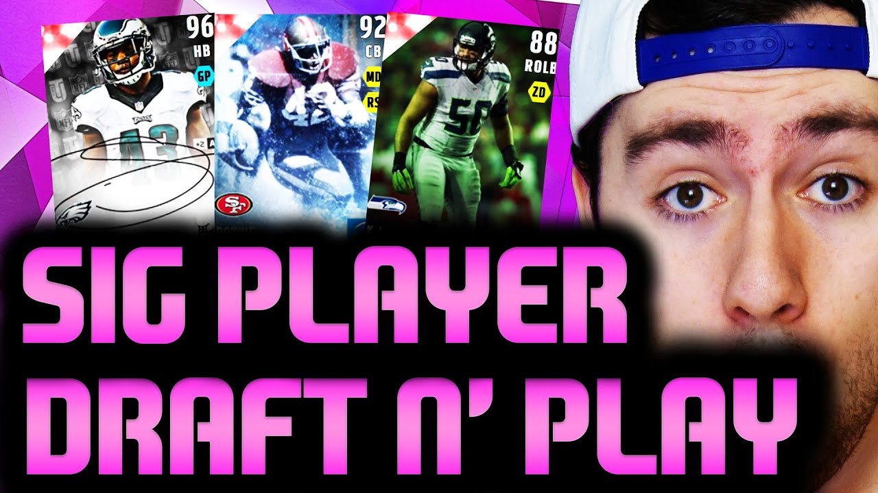 EPIC SIGNATURE PULL!! MUTHEAD DRAFT N' PLAY | MADDEN 16 ULTIMATE TEAM ...