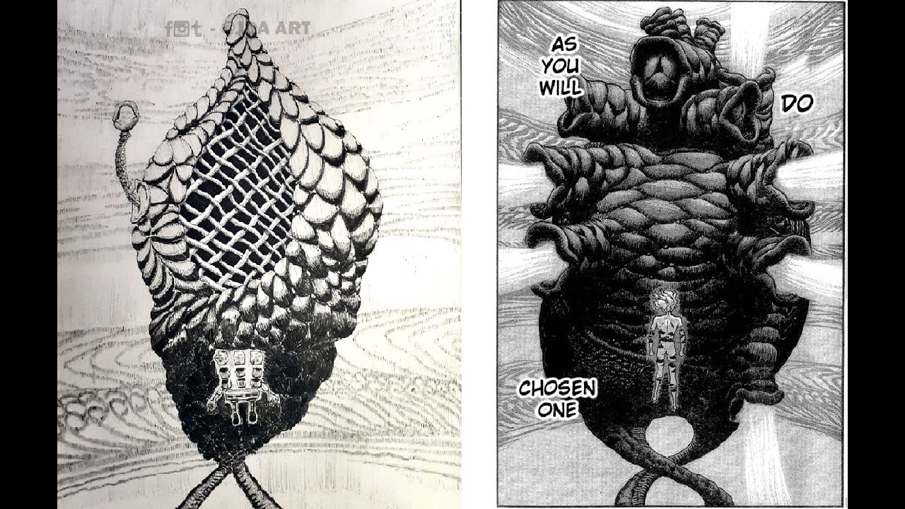 The idea of F.U.N. - A berserk x Spongebob crossover INKING TIMELAPSE ...