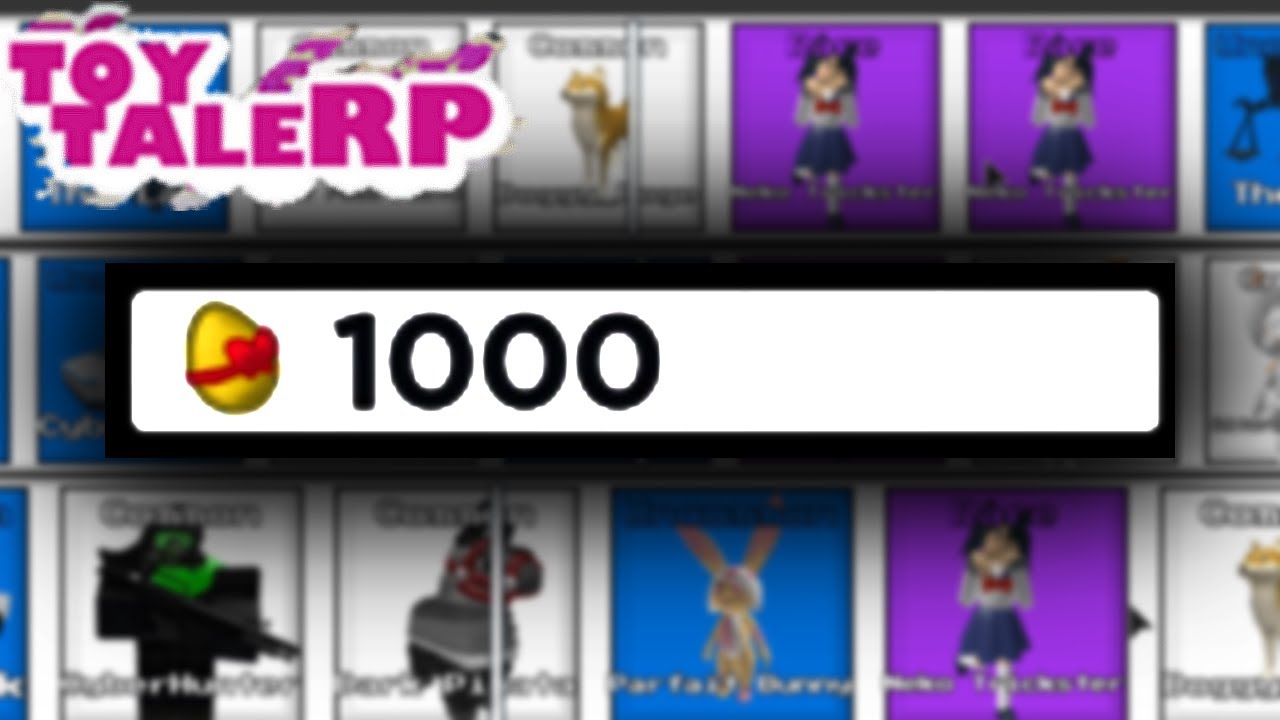 Spending 1000 Eggs To Get Neko Or Void CyberPaw | Toytale RP Roblox ...