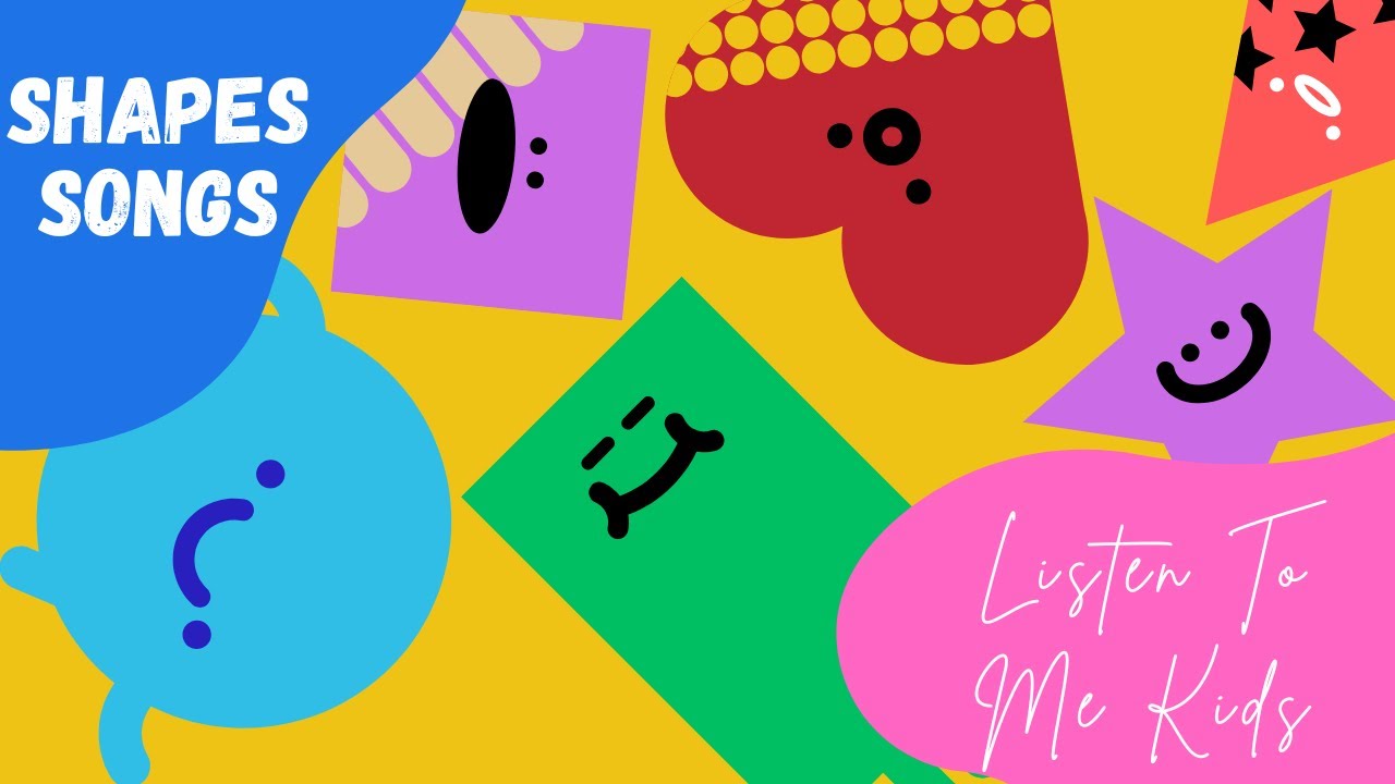 Shapes Song | Shapes Rhymes | Shapes Are Everywhere | Shapes Song ...