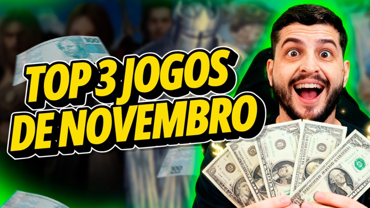 TOP 3 JOGOS WEB3 COM RETORNOS EM NOVEMBRO! - YouTube