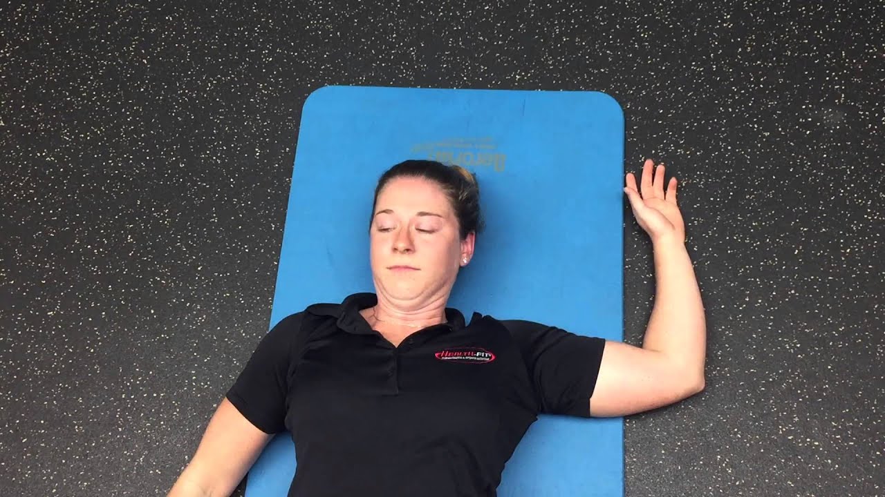 C spine left rotation - YouTube