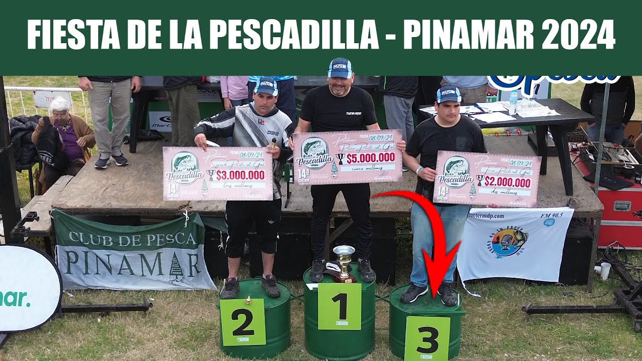 🎣 FIESTA DE LA PESCADILLA 2024 🎣 Una fiesta de la pesca en PINAMAR # ...