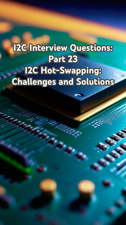 I2C Interview Questions: Part 23. I2C Hot-Swapping: Challenges and Solutions - YouTube