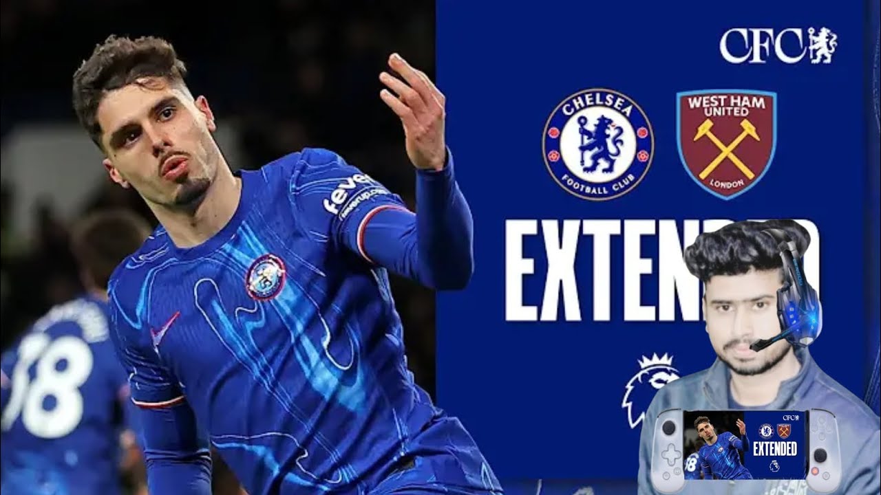 Chelsea 2-1 West Ham | BLUES FIGHT BACK OVER HAMMERS! | HIGHLIGHTS ...