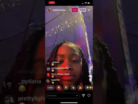 BadKidToni And BadKids On Instagram Live 1/23/21
