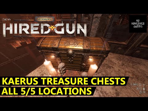 Necromunda Hired Gun Kaerus Chest Locations - All 5/5 Treasure Chests