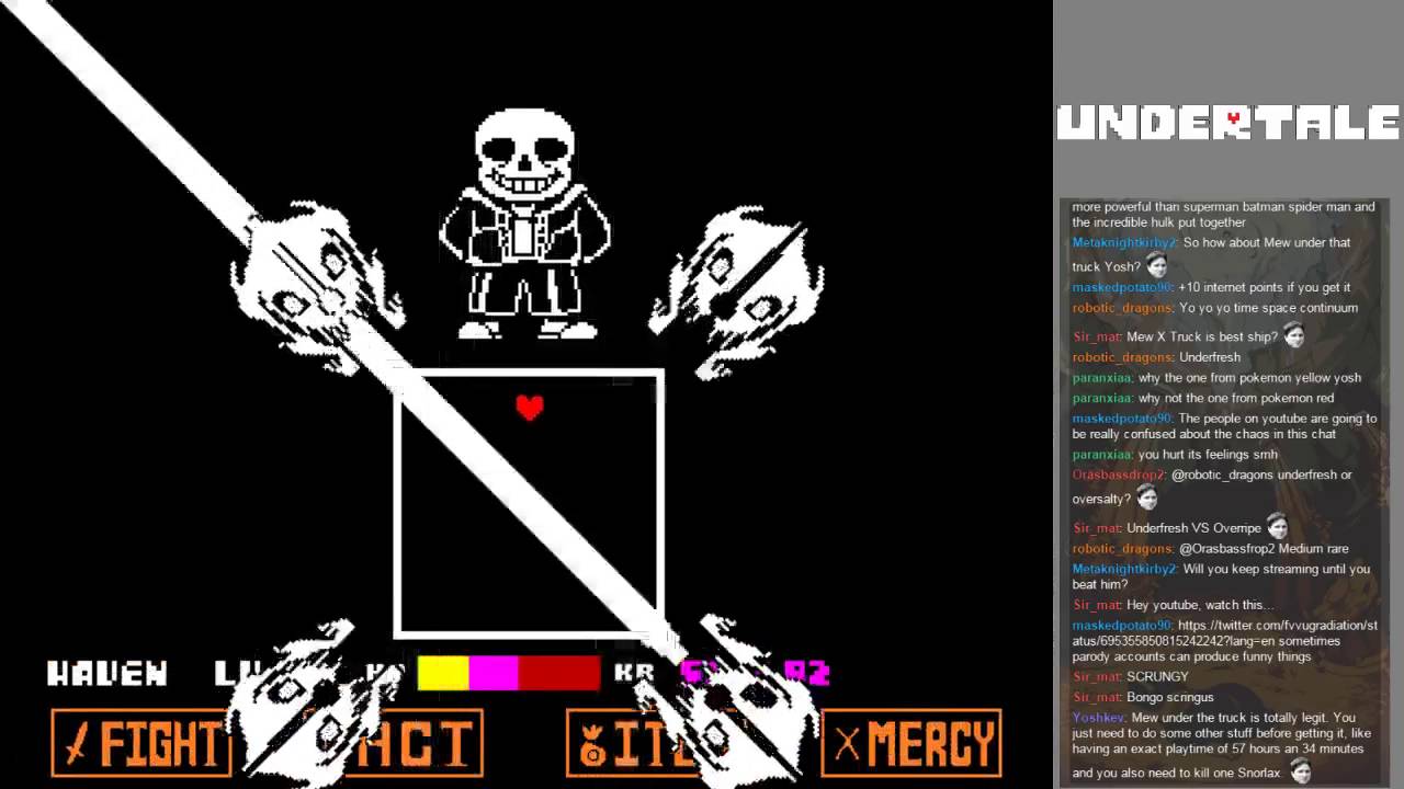 Undertale fighting