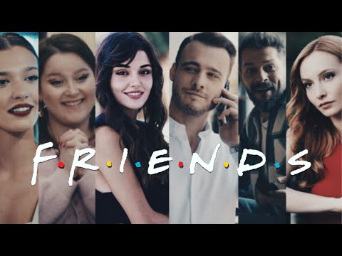 FRIENDS | Sen Çal Kapımı Cast #edser