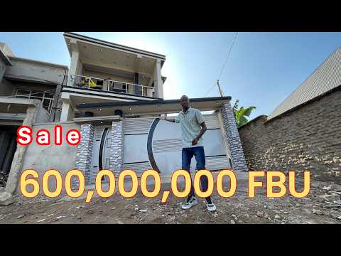 HOUSE for Sale in BRB 🇧🇮 neighborhood | Affordable homes in Bujumbura, Burundi