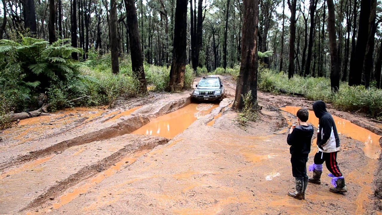 4WD Prado 150SX Shorty Toolangi - YouTube