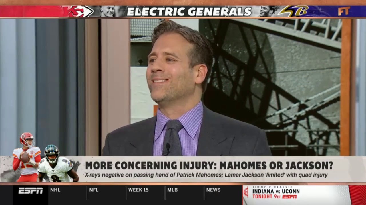 Stephen A. Smith debate Patrick Mahomes, Lamar Jackson both dealing ...