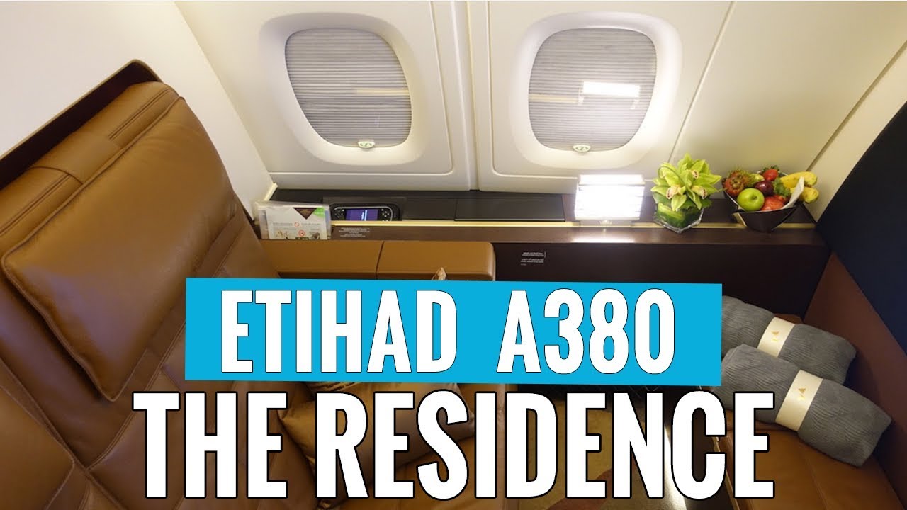 Tour of My Stay at the Etihad A380 The Residence - YouTube