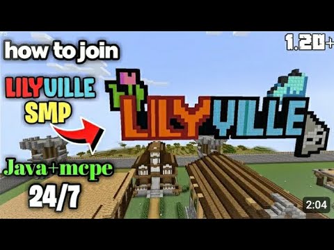 HOW TO JOIN LILYVILLE SMP OF GAMERFLEET | REAL IP OF LILYVILLE 100% ...