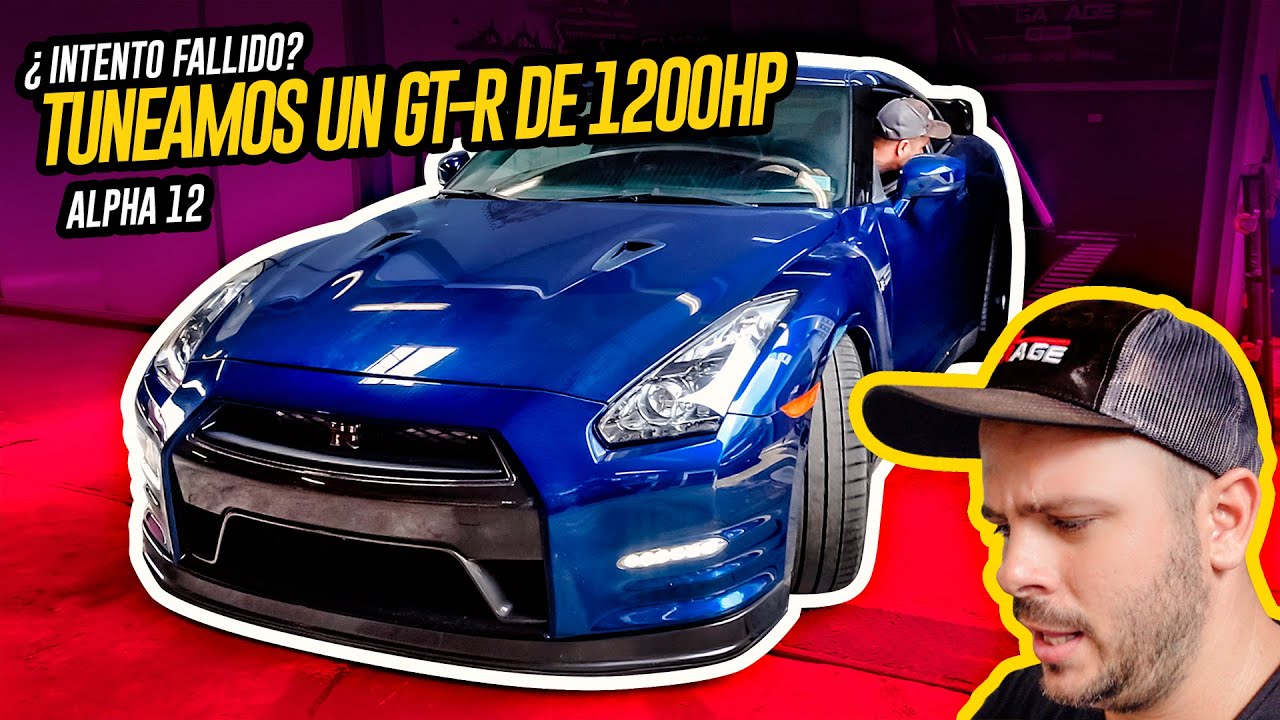 INTENTAMOS TUNEAR UN GT-R R35 de +1200HP y... ¿SALE MAL? - YouTube