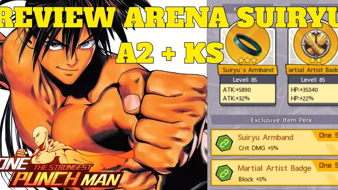 ARENA=SPEED DAN ENCOURAGE ITU PENTING!!! ONE PUNCH MAN:THE STRONGEST ...