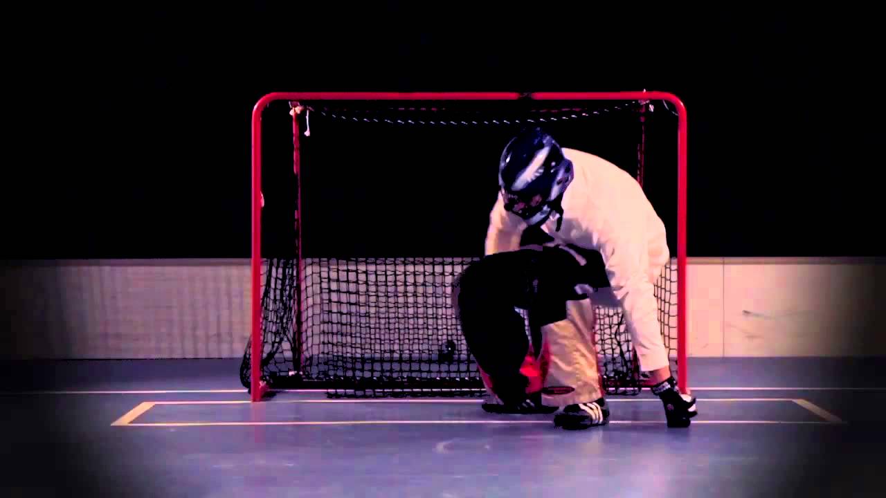 Floorball goalie Tutorial 8 - Cut - YouTube