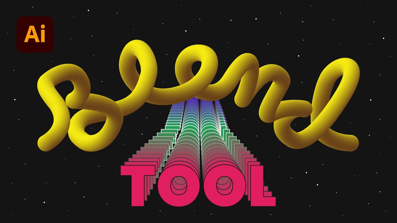 3 Blend Tool Effects You Should Know in Illustrator - YouTube