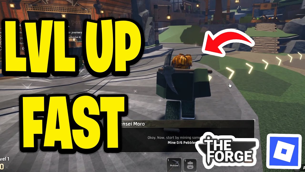 How To LVL Up Fast In The Forge - YouTube