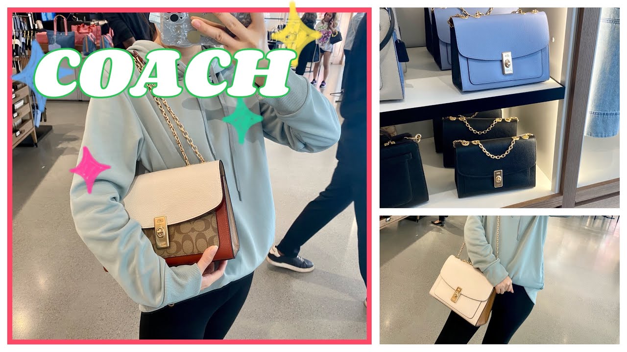 🆕🎈🎈🎈Coach outlet new bags Lane Shoulder Bag - YouTube