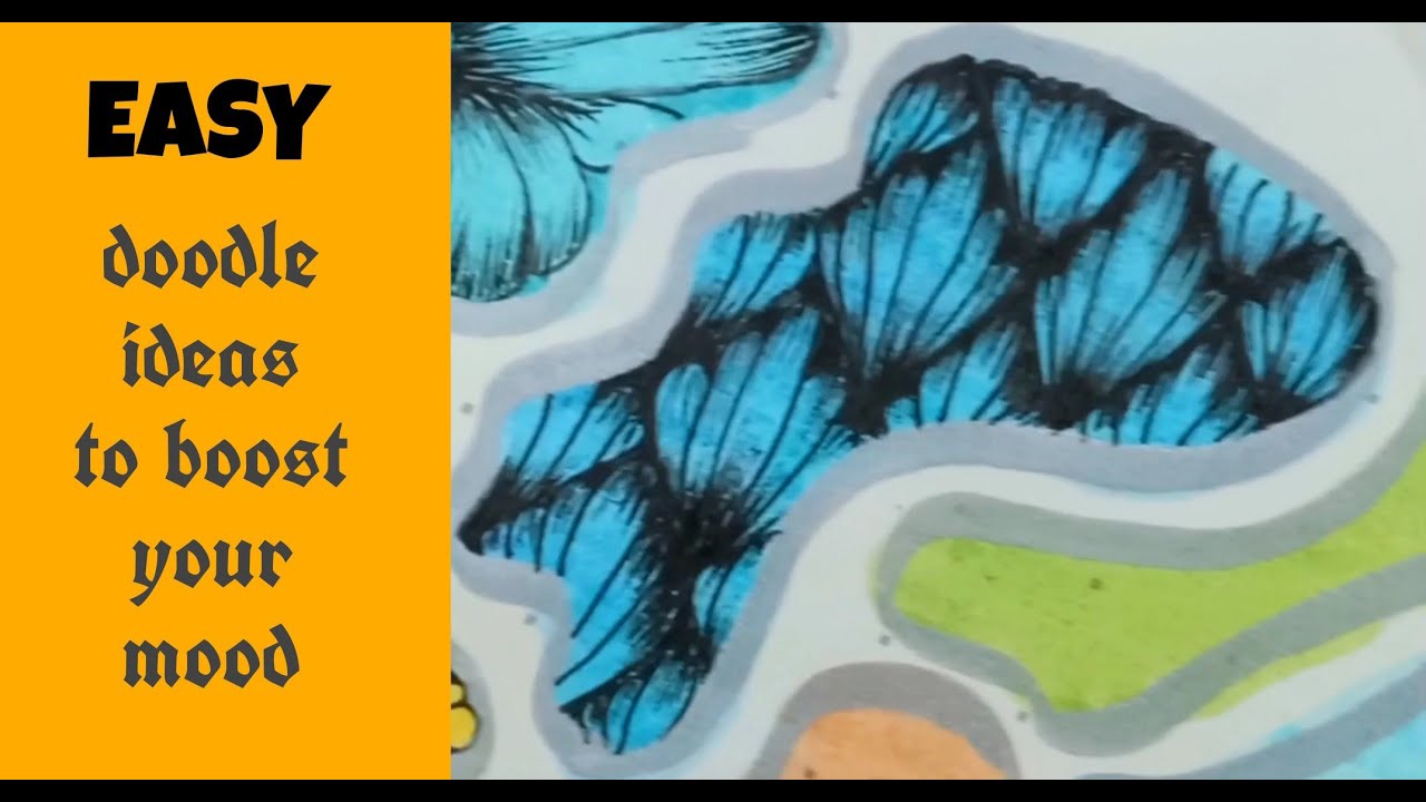 EASY doodle ideas to refresh your mind..#Day3 of doodle art - YouTube