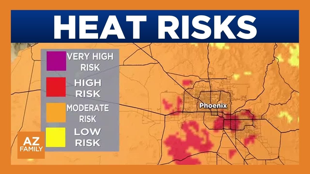 Record-breaking temps possible as Phoenix heat continues to build - YouTube