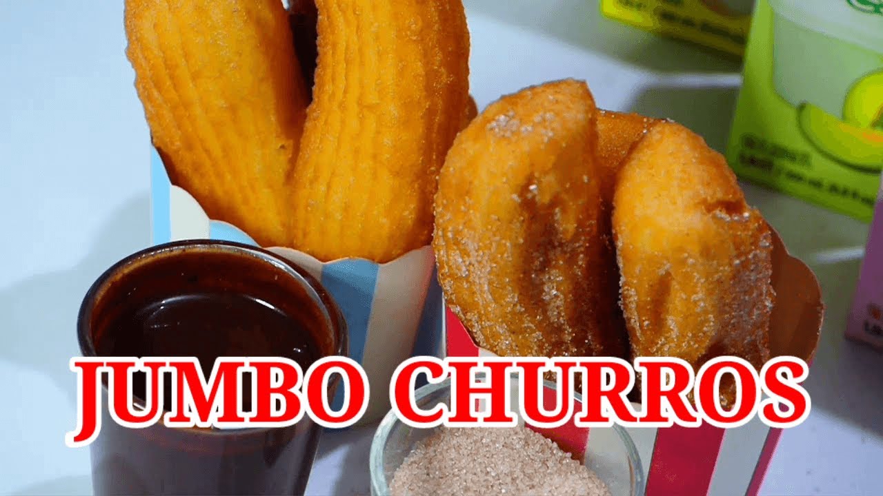 JUMBO CHURROS #churros #velvetchurros - YouTube