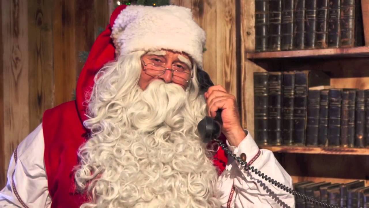 Ο Αγιος Βασιλης μιλαει στο τηλέφωνο! - YouTube
