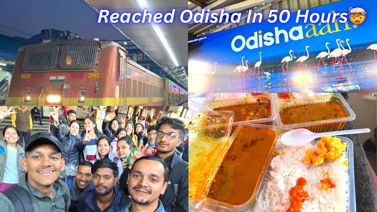 Spent 50 Hours In Train || Haridwar To Odisha || 3rd AC Experience ...
