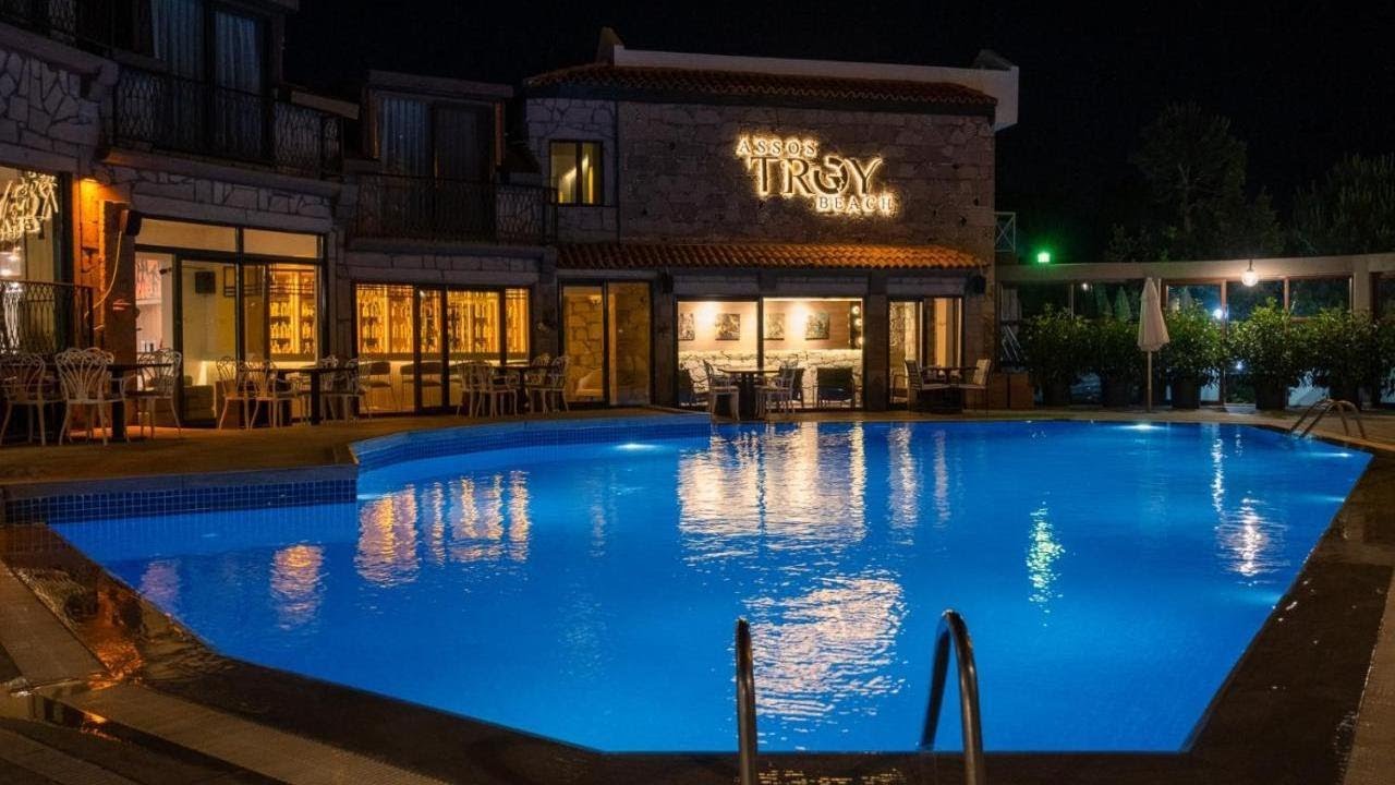 ASSOS TROY BEACH HOTEL, Behramkale, Turkey - YouTube