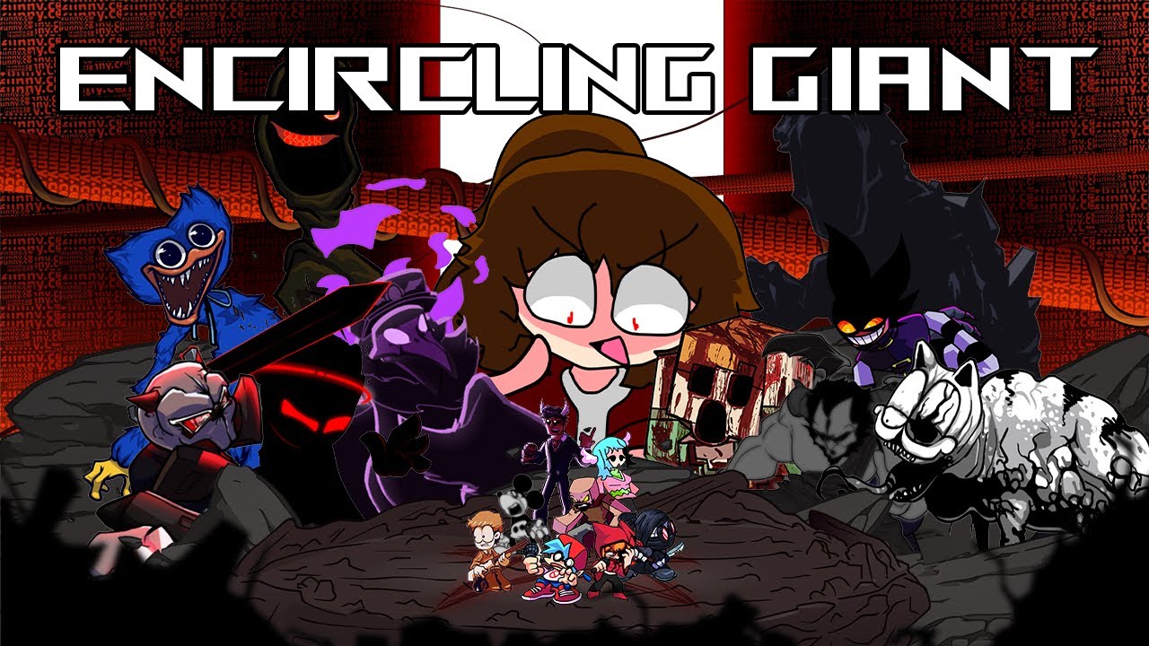 FNF Mashup: Encircling Giant [THREAT x Versículus Iratus x FearMe ...