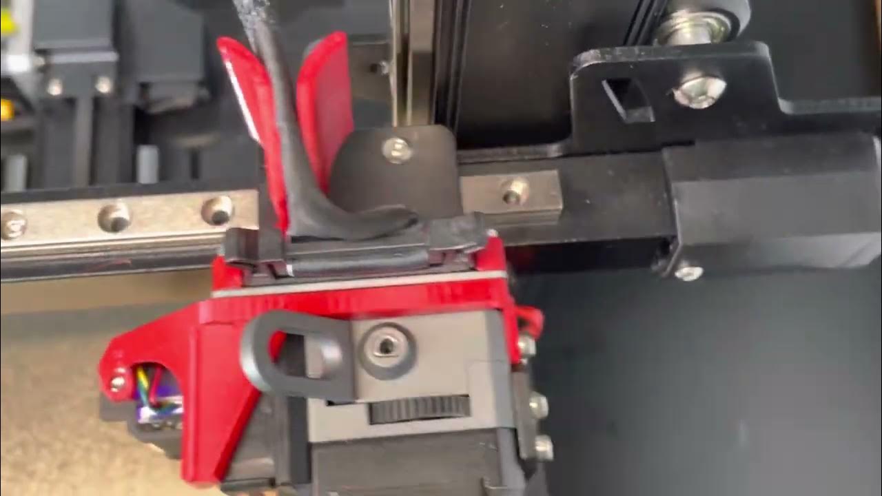 Creality Sprite Extruder Ribbon Cable Strain Relief Design - YouTube