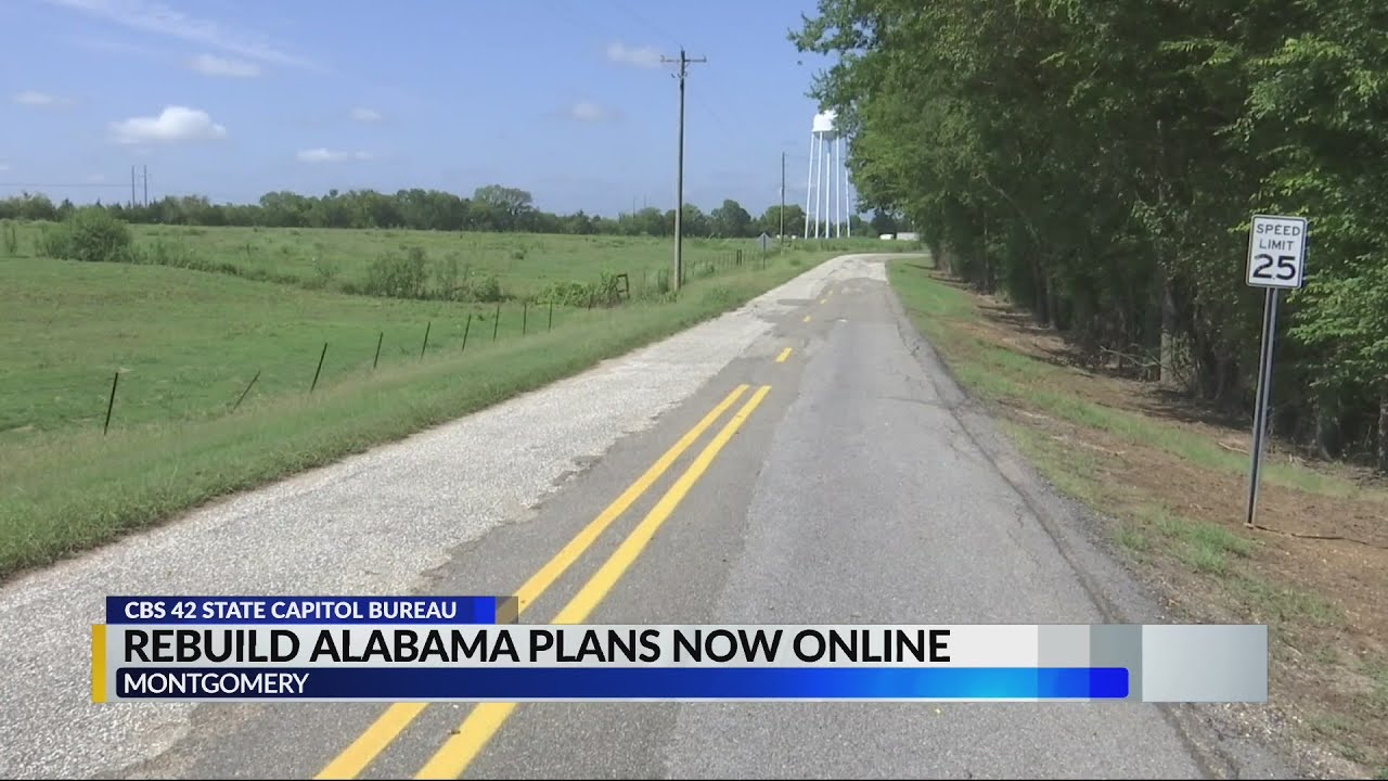 Alabama counties list road construction plans for 2020 - YouTube