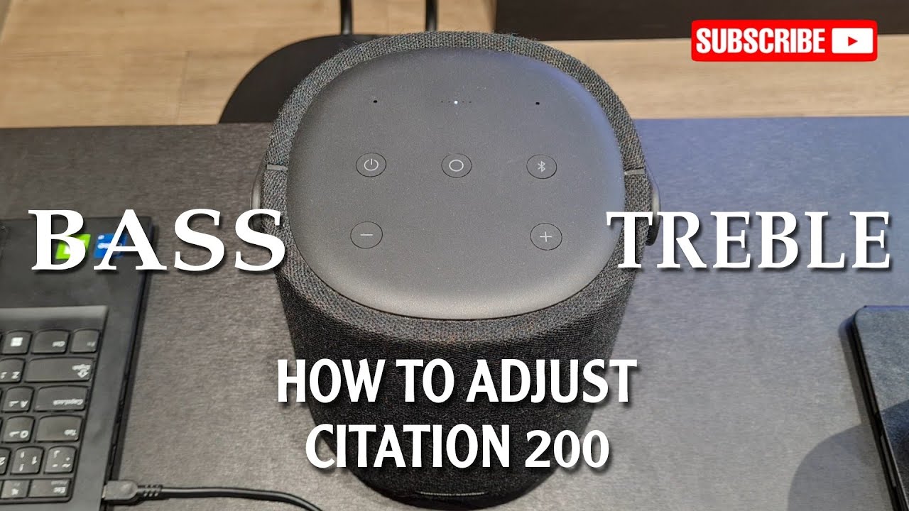 How to adjust the Bass & Treble on your Harman Kardon Citation 200 - YouTube