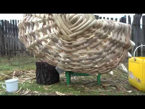 Корзина из корней сосны. - YouTube