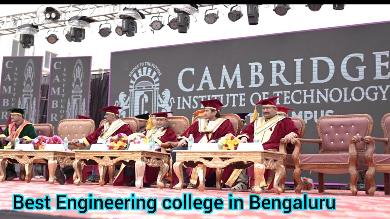 Cambridge Institute Of Technology North Campus Bangalore Engineering ...